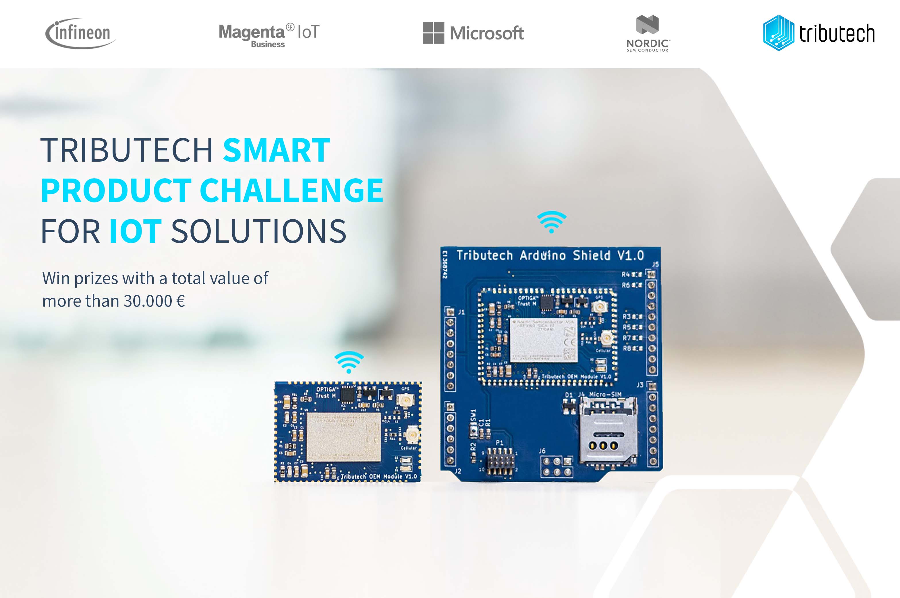 Tributech Smart Product Challenge for IoT Solutions